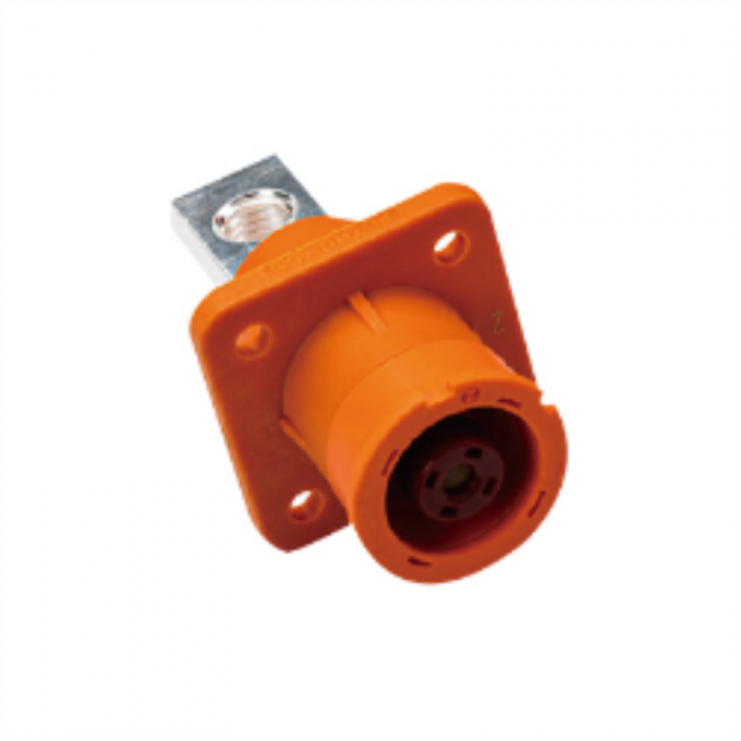 Power 350A Receptacle And Plug 90 Deg Angle For Energy Storage Station