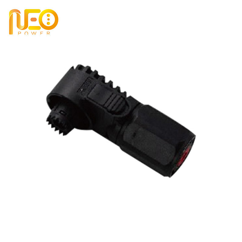 Short End 100A Socket Small Flange Plastic EV Battery Connector Cable ...