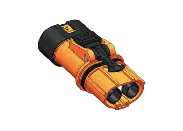 EMI Shielded 2 Pin Power High Voltage Interlock Connector CE Approved