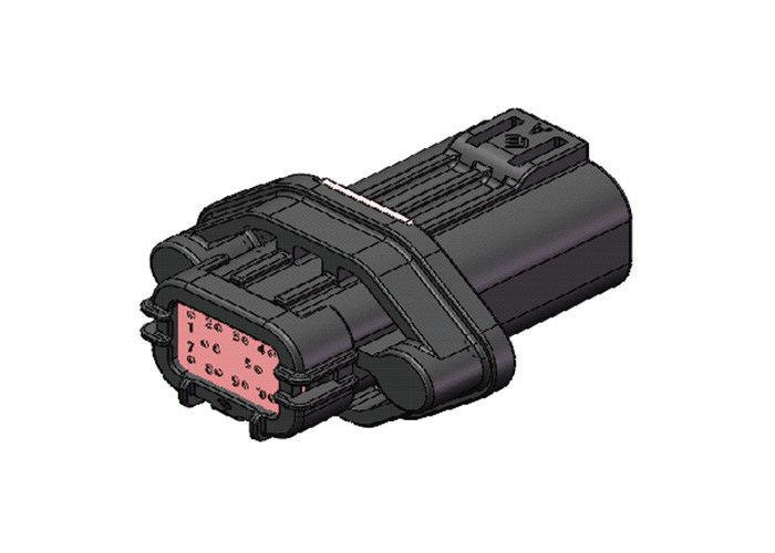 OEM Signal Transmission Electrical 10 Pin Waterproof Connector 1000VDC ...