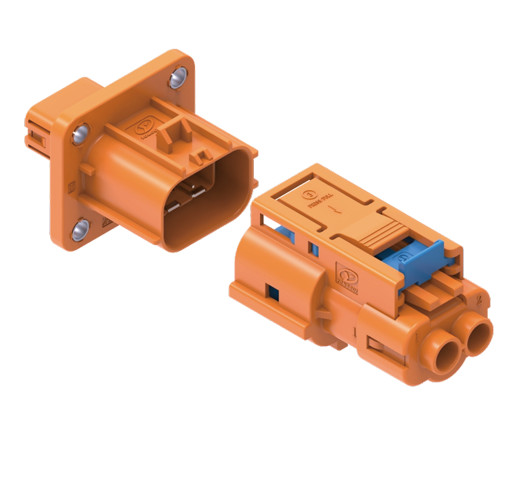 Neopower 2 Pin Hybrid Automotive Connector 24A 800V with HVIL and 360 ...